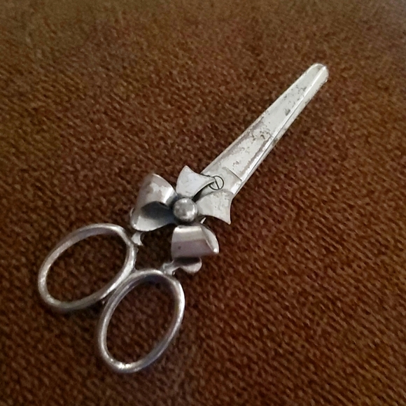 Vintage | Jewelry | Vintage Scissors Pin Brooch Marked Sterling | Poshmark